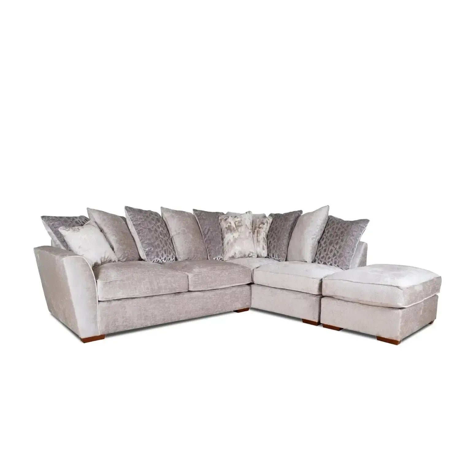 Wren Corner Sofa and Footstool – The Designer Rooms